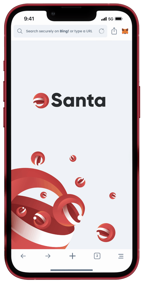 Santa Browser | For An Emerging Crypto World