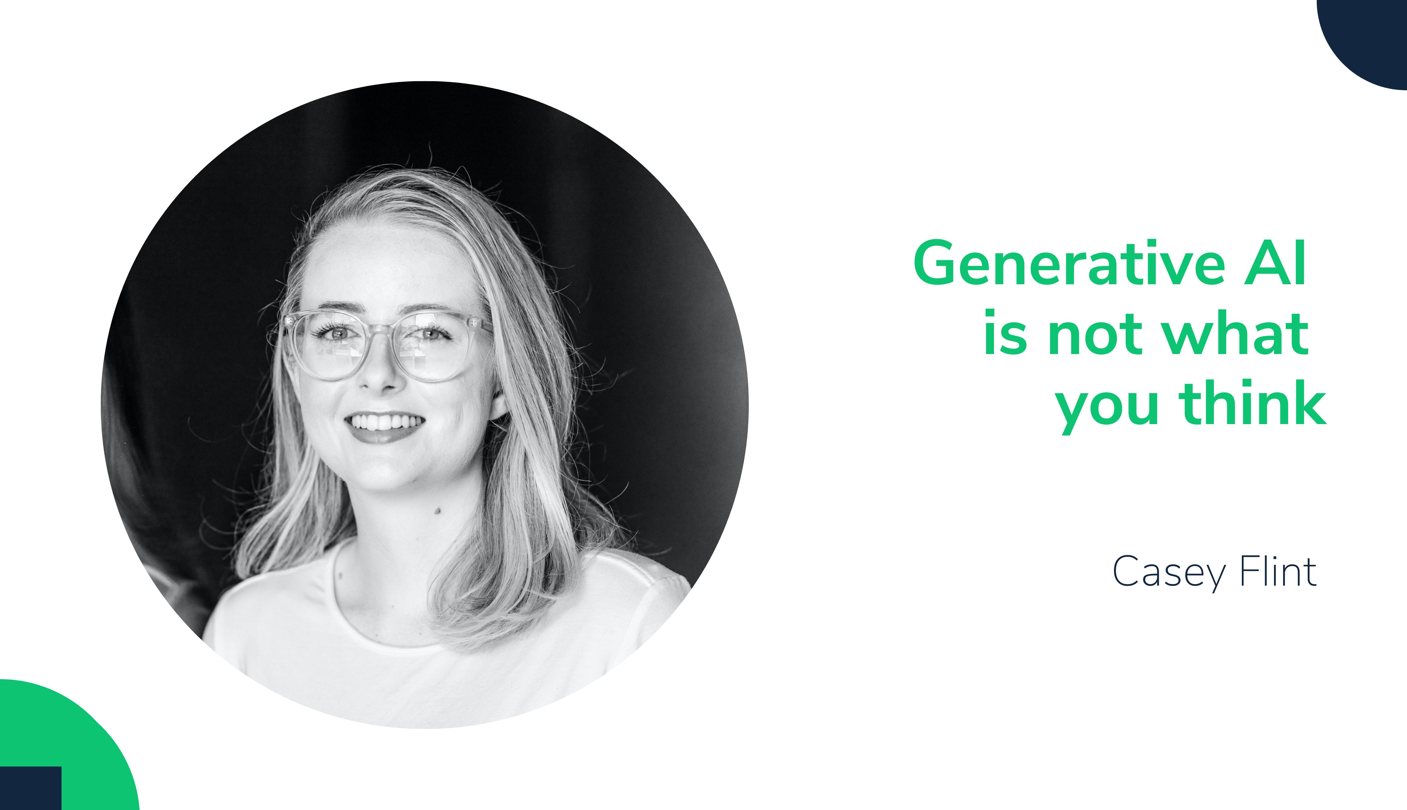 Generative AI is not what you think - Square Peg - Blog