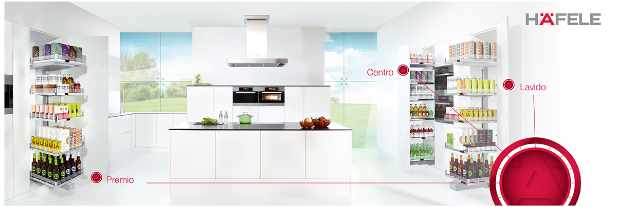 Pull out pantry solutions from Hafele | Inspiration & Advice