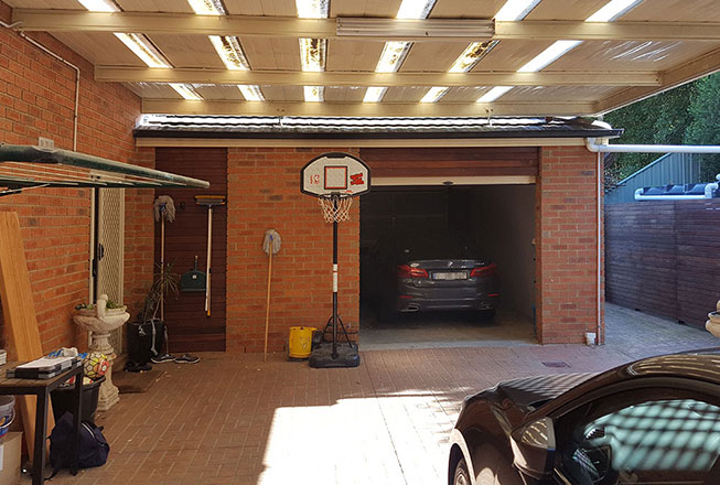 Carport Converted into a Rumpus Room | Project