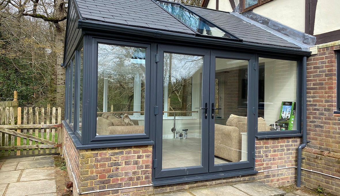 A Serene but Stylish Conservatory Extension in Halland | Project