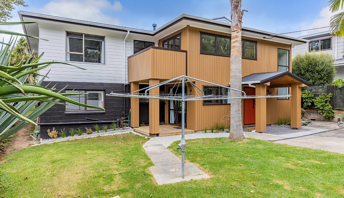 Remarkable Recladding and Entrance Redesign in Swanson, Auckland | Project
