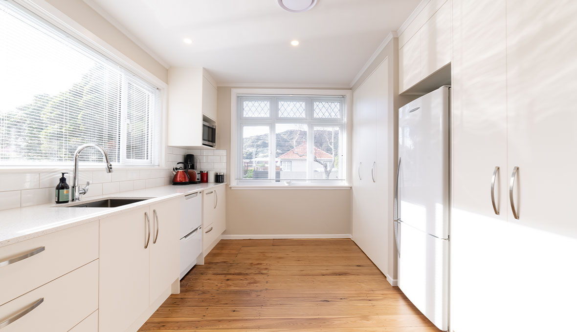 Kitchen Renovation in Lower Hutt, Wellington: Bungalow with Rimu Bones ...