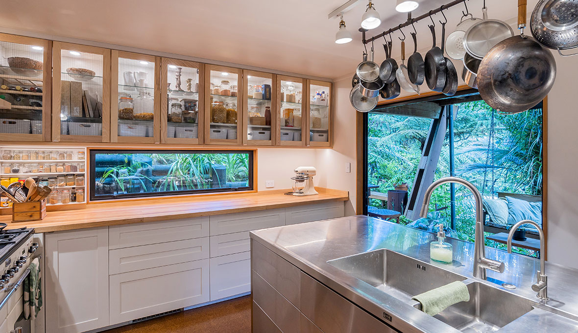 A delightful house renovation with custom design elements in Titirangi, Waitakere. | Project