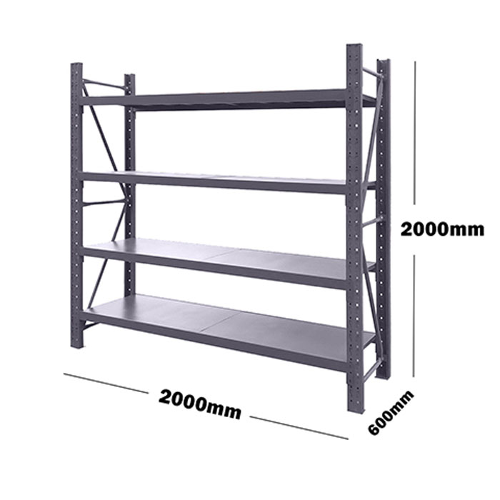 2M Shelves Racking Metal Steel 2020C
