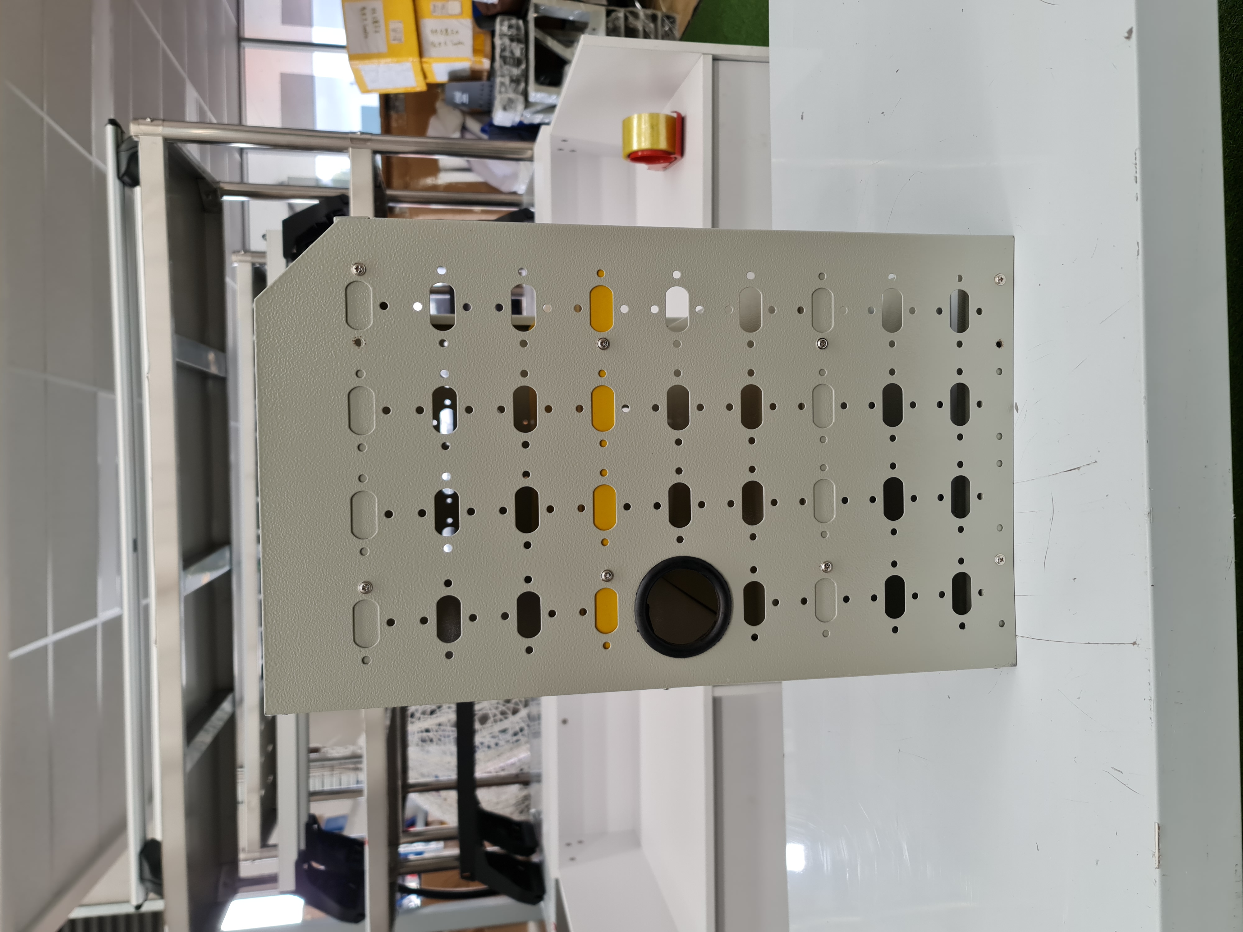 Wall-Mounted 3 Tier Rack With Drill Holders