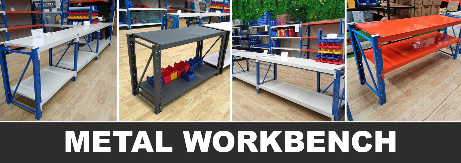 Powder Coated Workbench | Powder Coated Metal Workbench