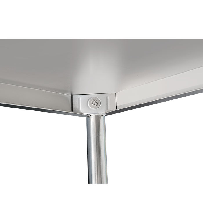 150cm Stainless Steel Metal 4 Tier Kitchen Shelf With Drain holes ...