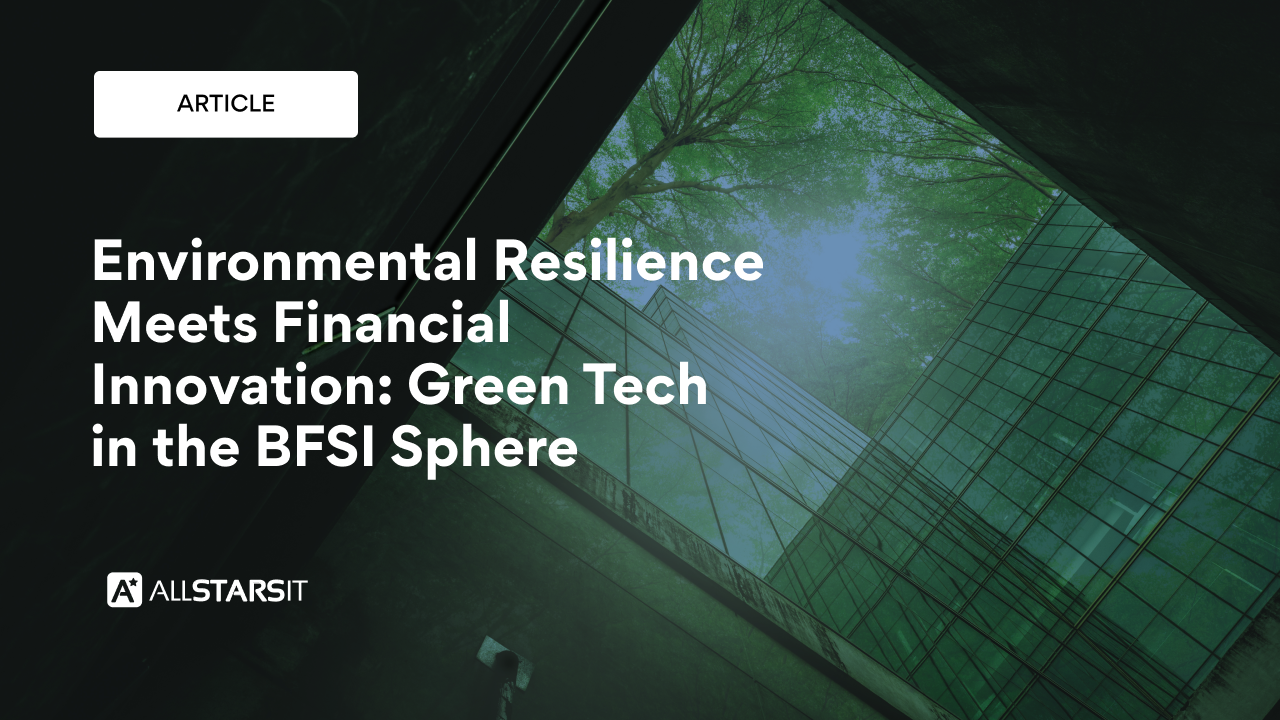Environmental Resilience Meets Financial Innovation: Green Tech in the ...