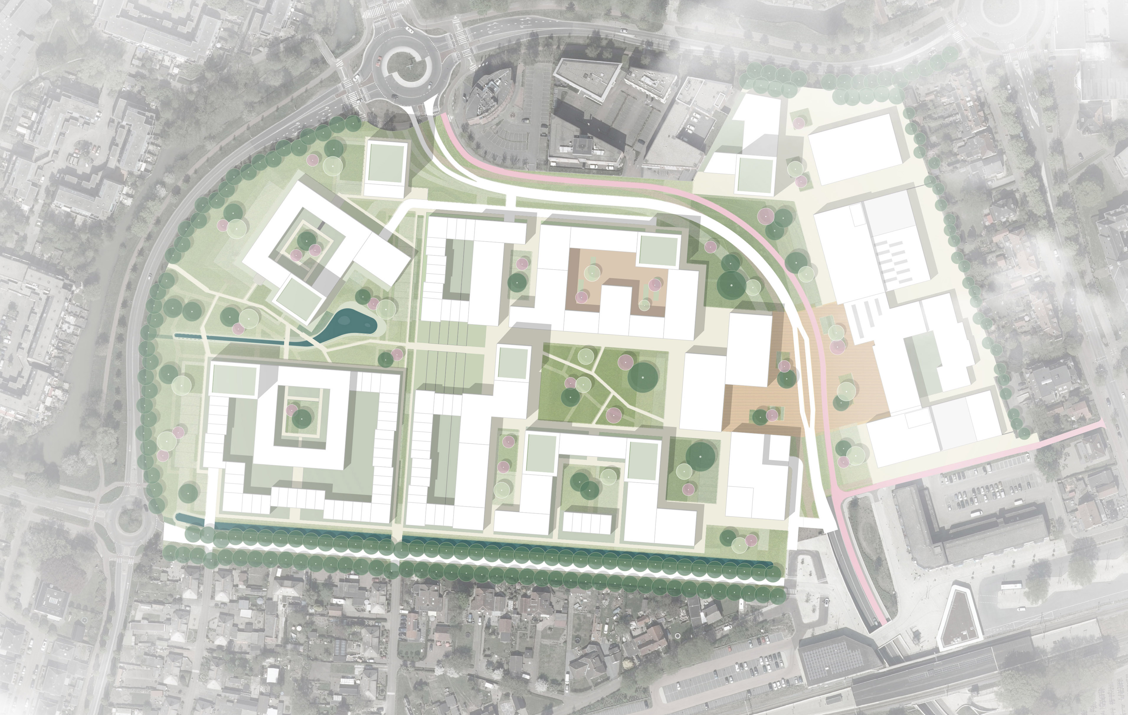 Nieuw Weiburg | SVP architectuur en stedenbouw - Dynamisch hart van de regio