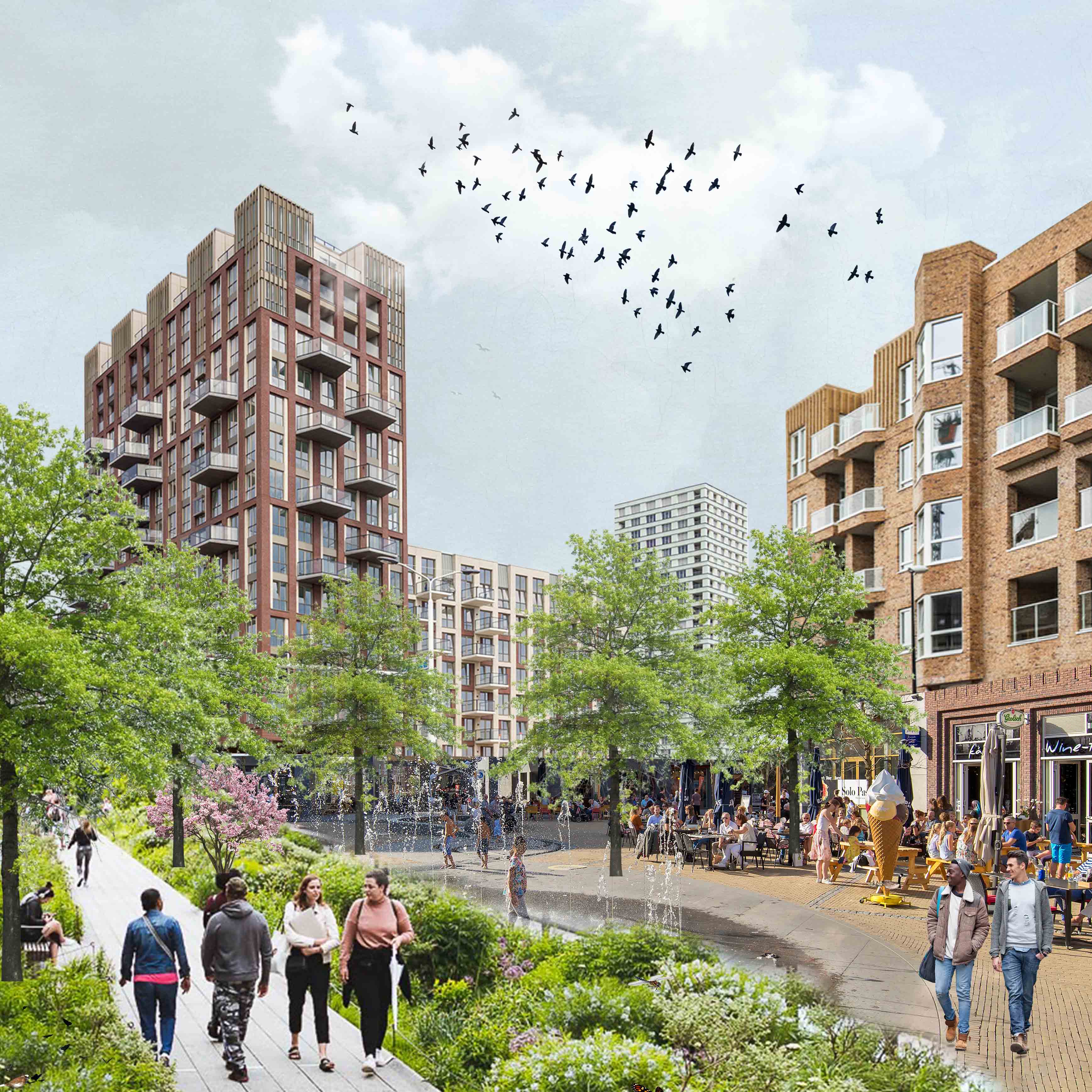 Overvecht Centrum | SVP architectuur en stedenbouw - Ruimtelijke en ...