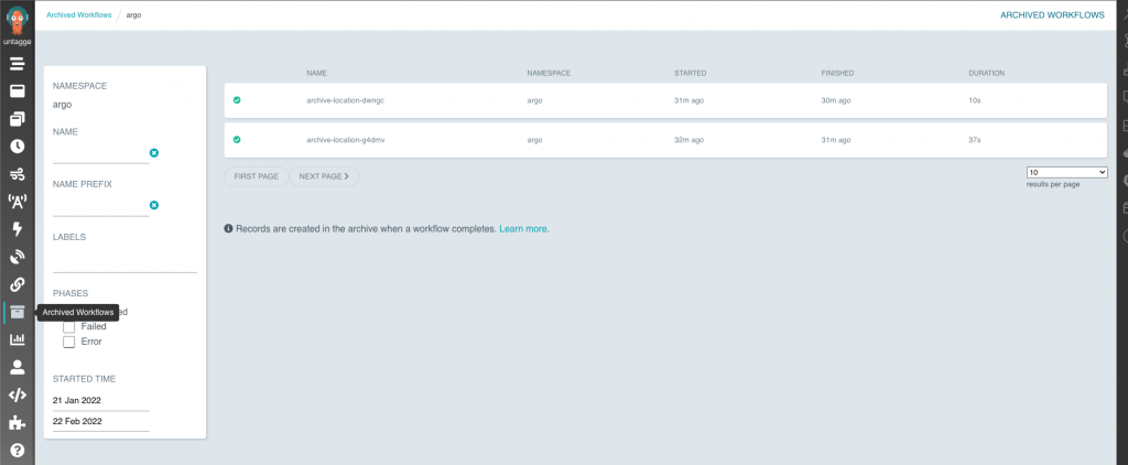 Archiving Argo Workflows: Postgres Database Setup