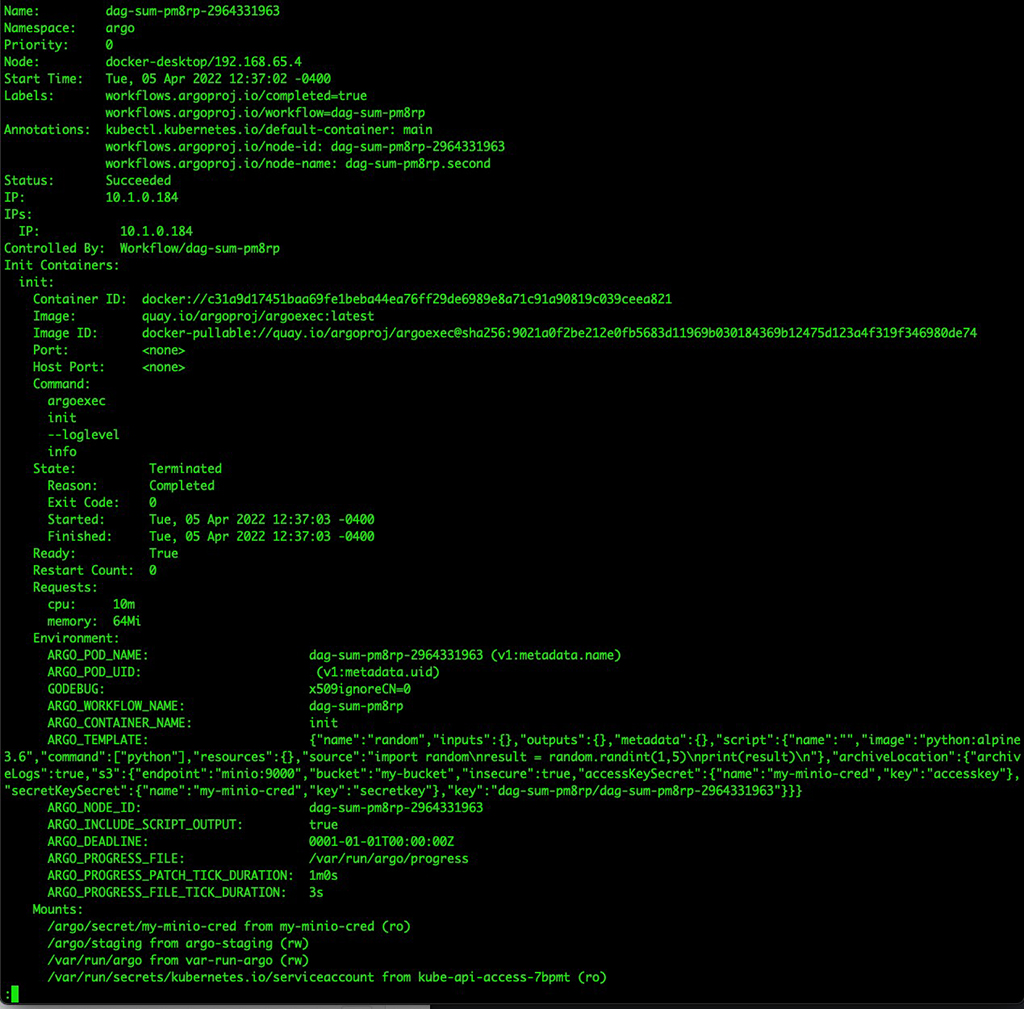 Two Ways to Debug an Argo Workflow