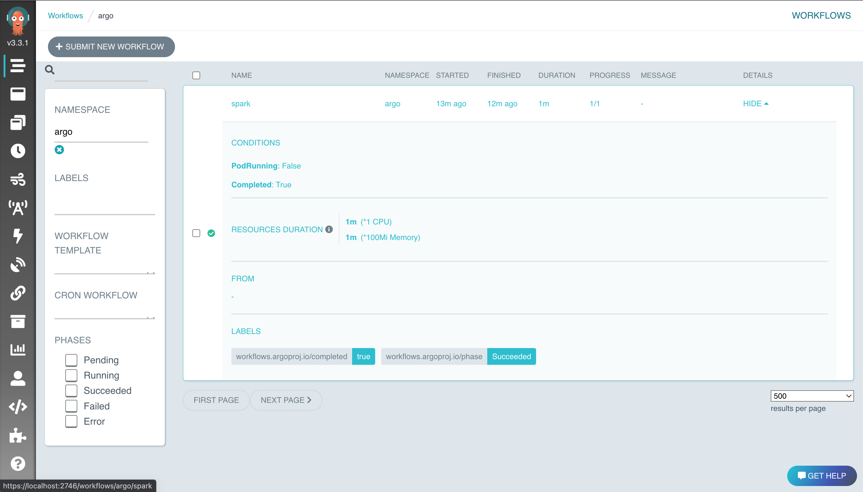 How to Use Argo Workflows with Spark