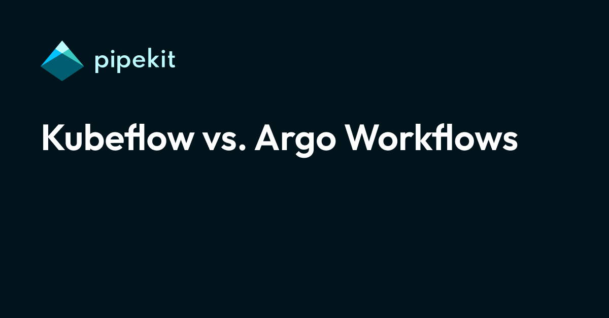 Kubeflow vs. Argo Workflows