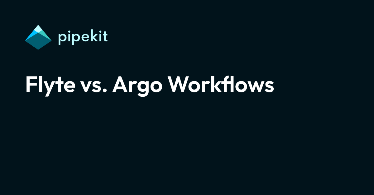 Flyte vs. Argo Workflows