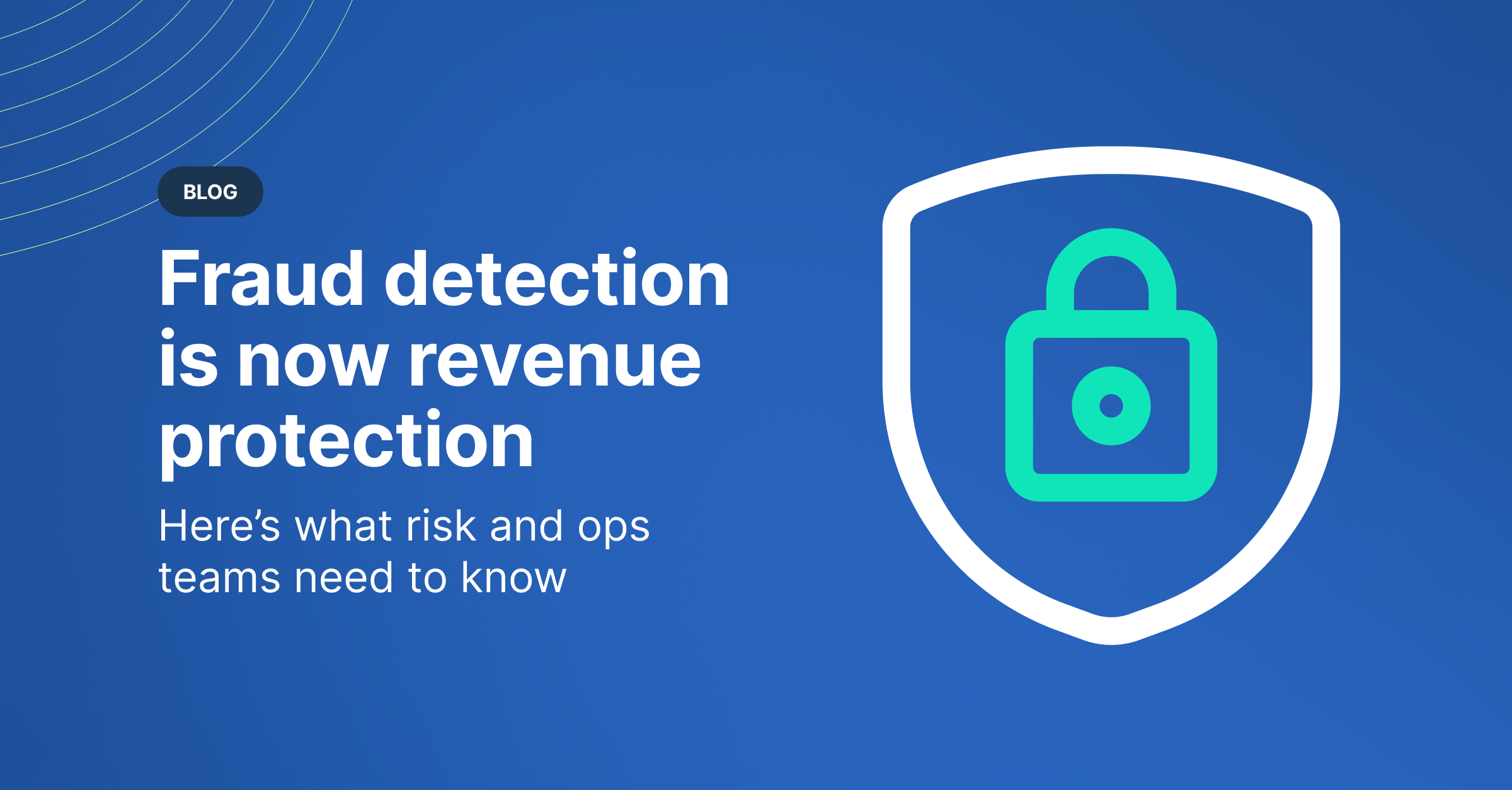 Why Fraud Detection is Now Revenue Protection