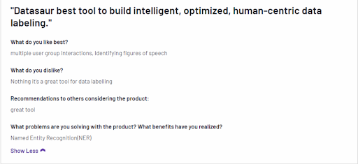 Datasaur vs. LabelBox