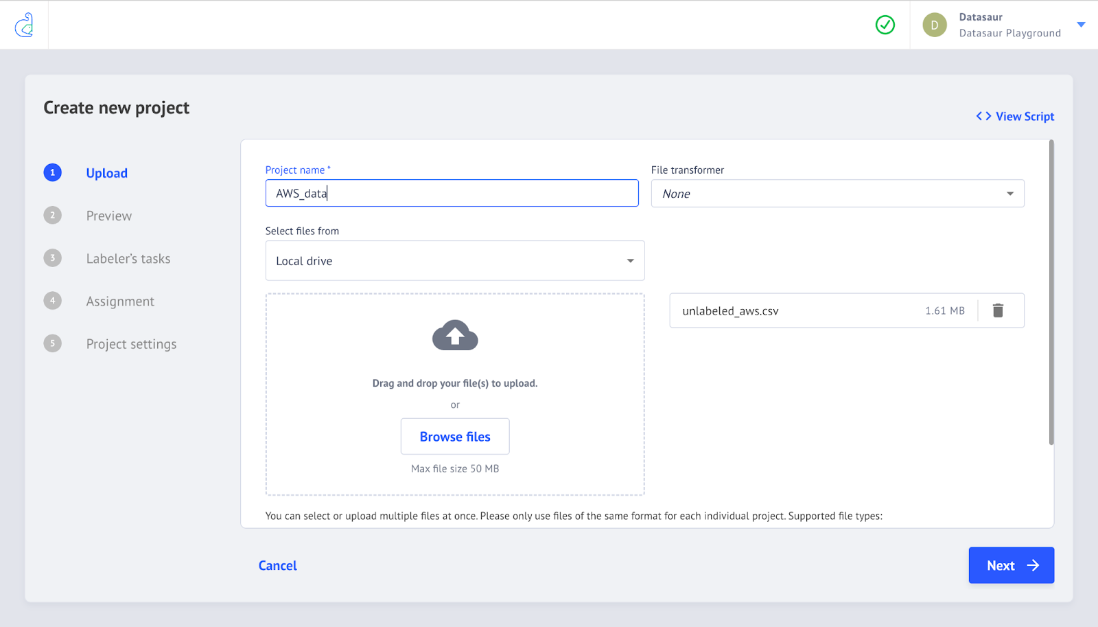 Build a Model using Amazon Comprehend