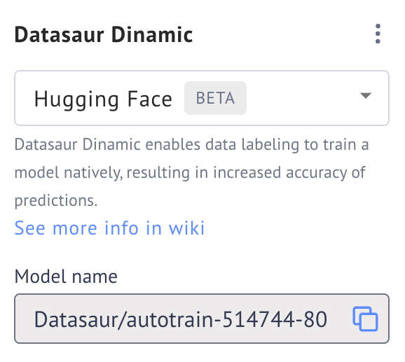 Datasaur Assistive & Hugging Face