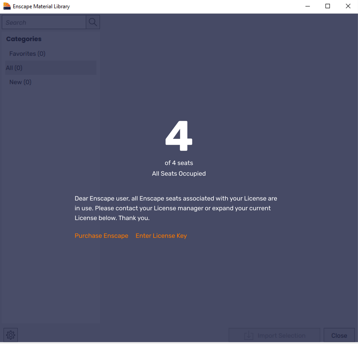 Material Library | Enscape support