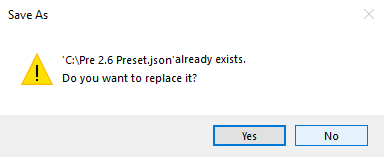 Settings Presets | Enscape support
