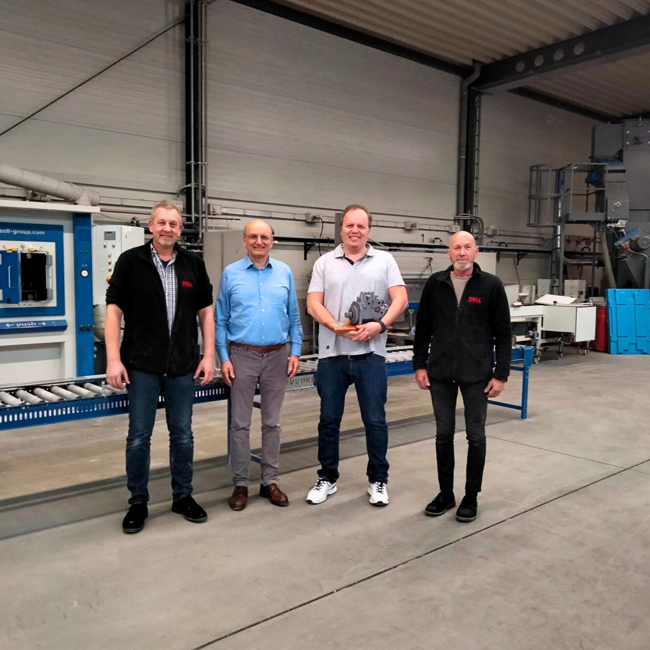 Erfolgreicher Auftragsabschluss mit Bosch Powertrain