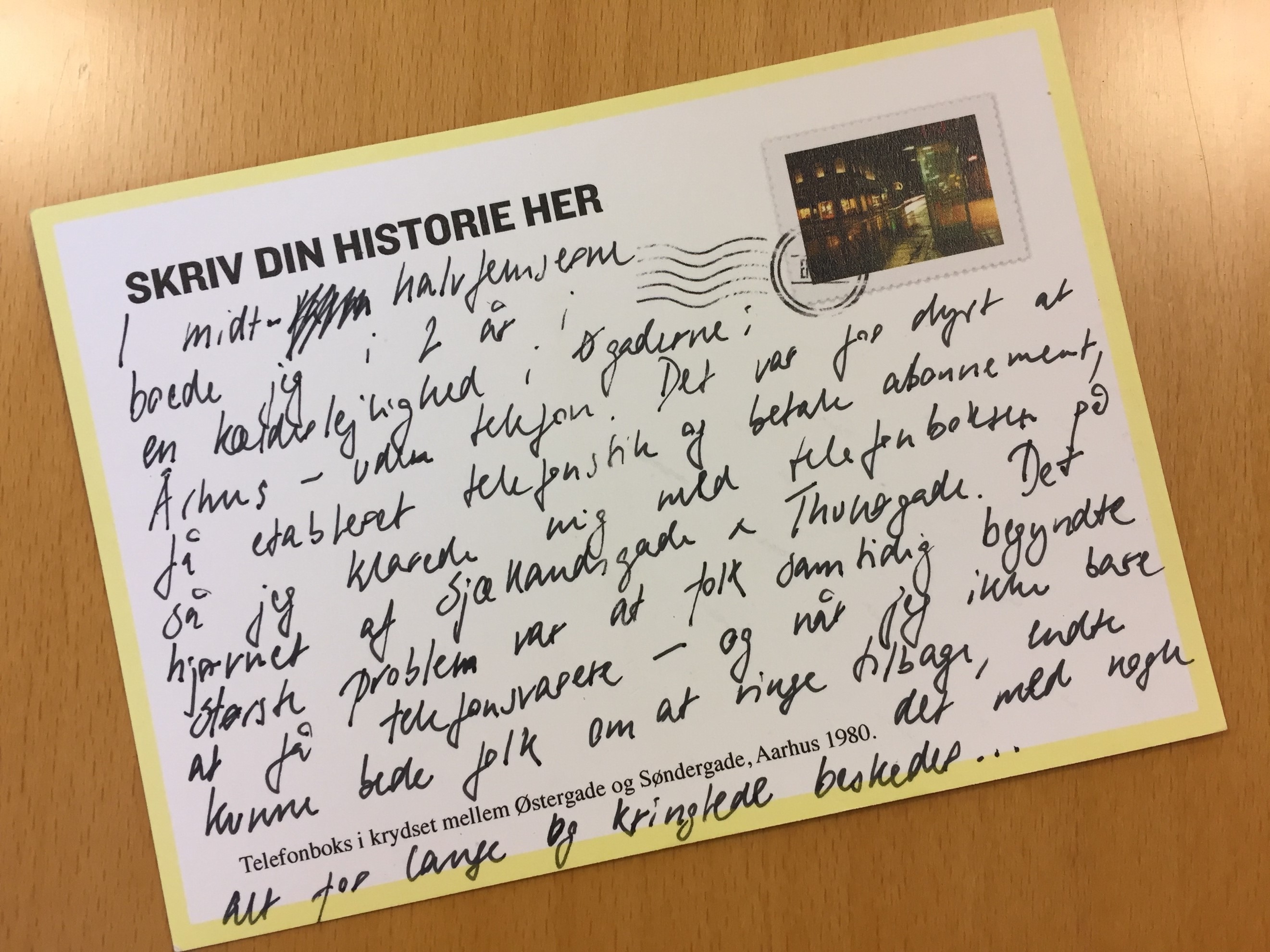 Skriv din historie her ...