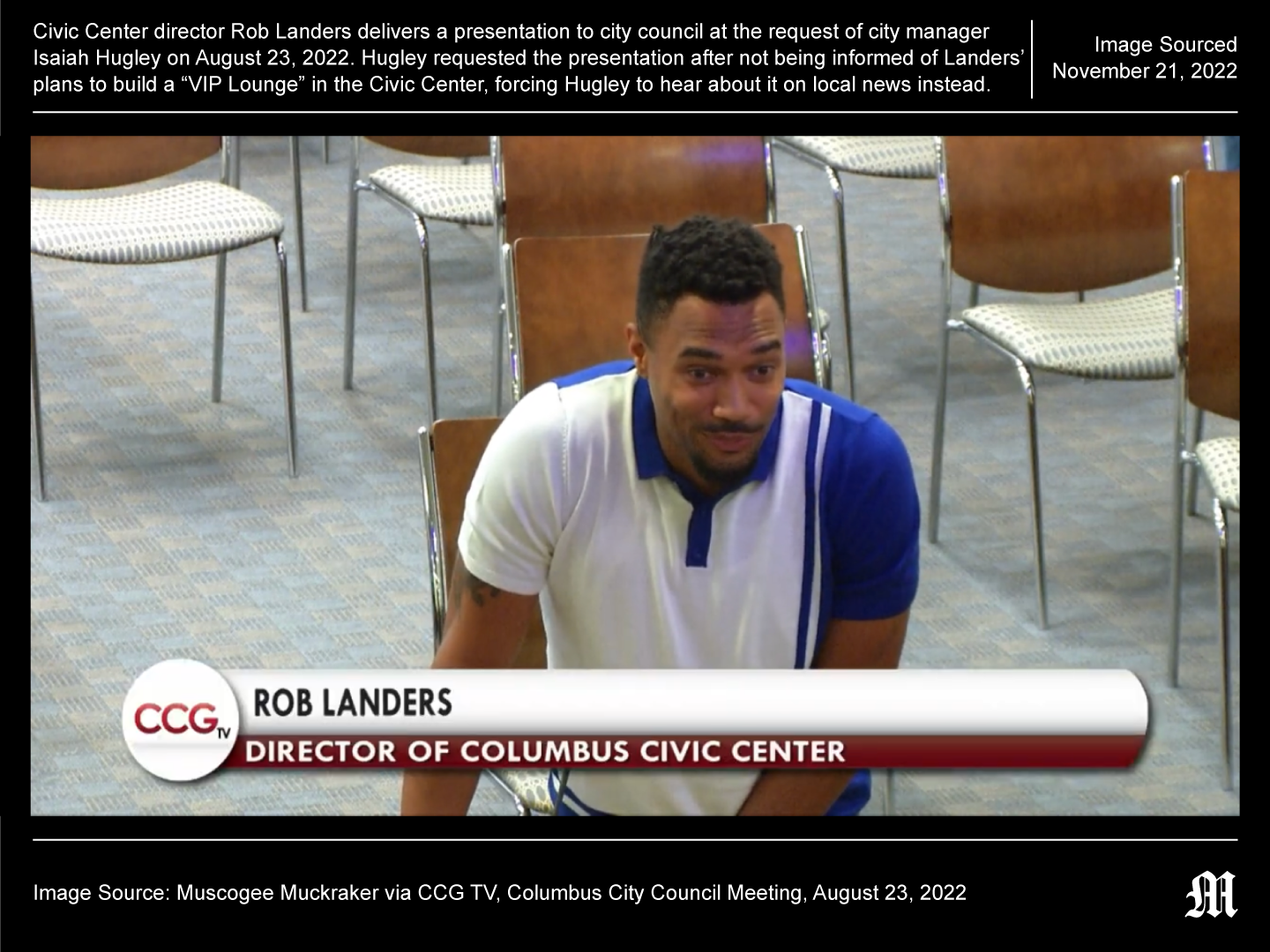 Civic Center ‘VIP’ Lounge A Joke; Cheap Cupboard Under The Stairs With ...