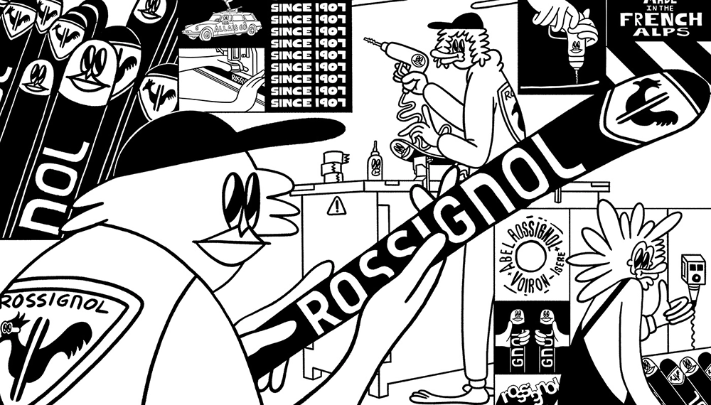 Work | Rossignol - Ski culture in all its glory.