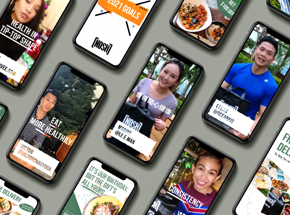 Work | NOSH – Redefining meal delivery in ultra-competitive Hong Kong.
