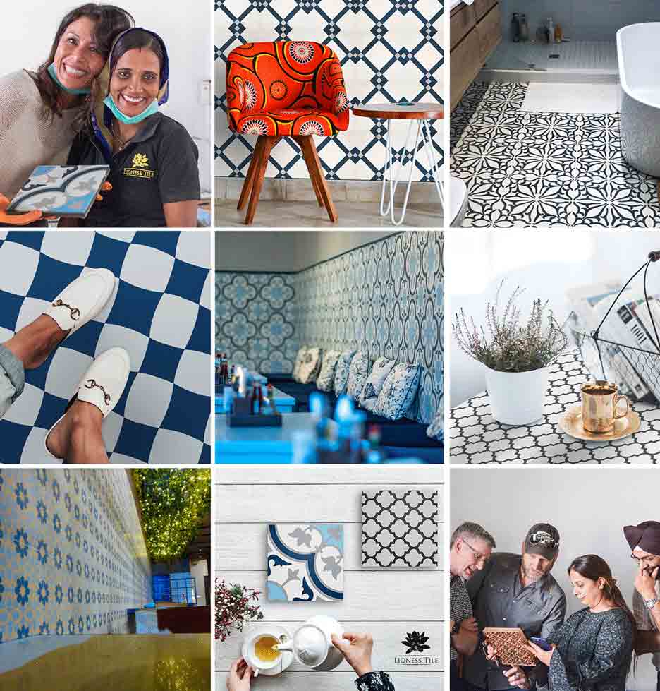 Designer Cement Tile Projects