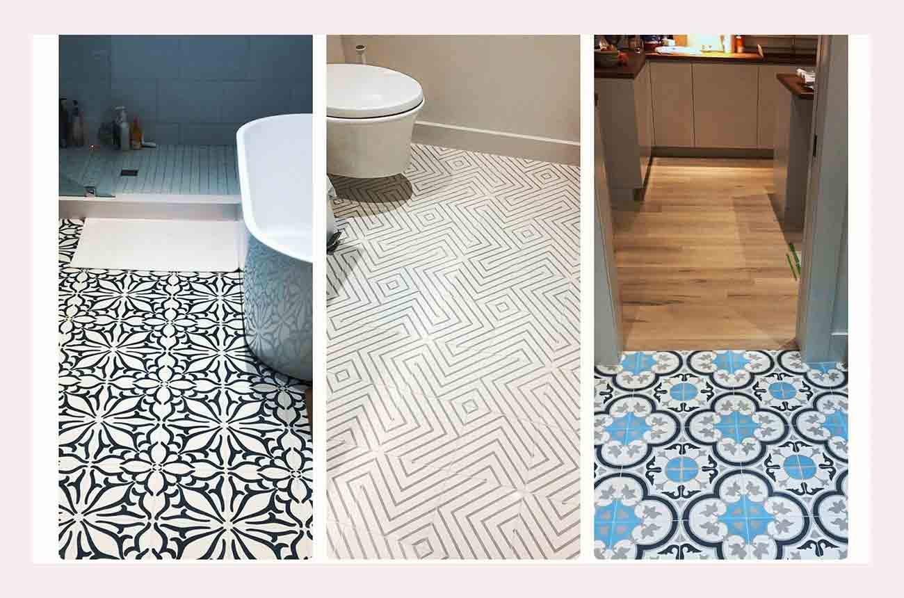 Designer Cement Tile Projects