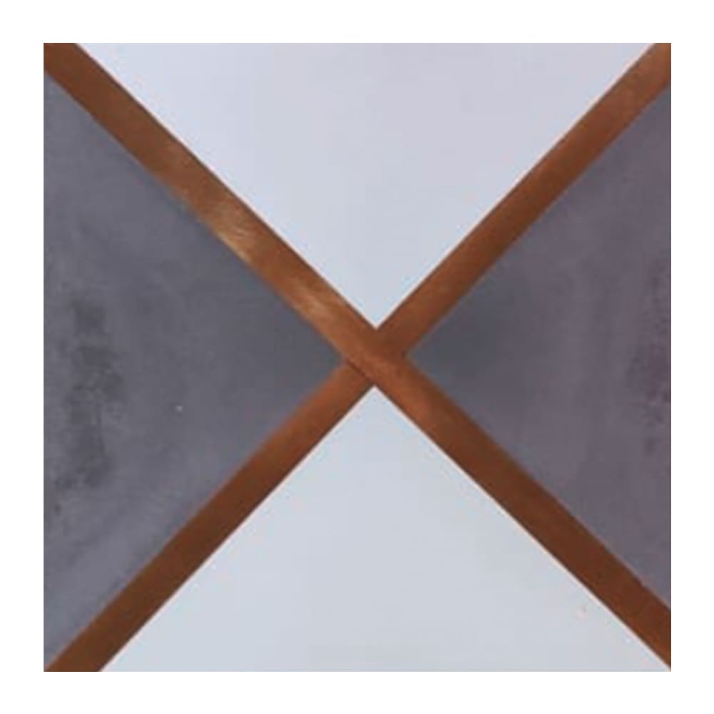 Brass Inlay Cement Tiles from Lioness Tiles