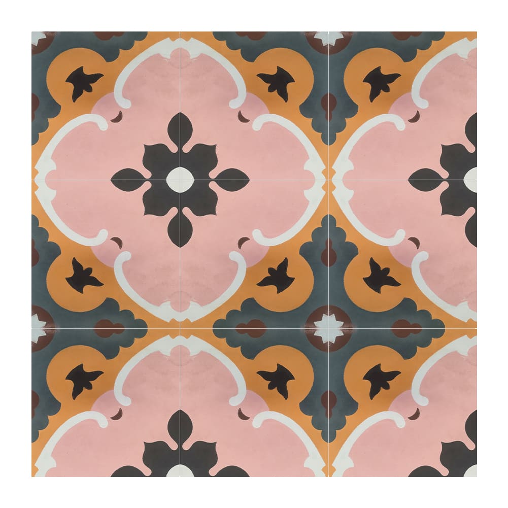 Lioness Tile Collection | Handcrafted Cement Tiles | Dove