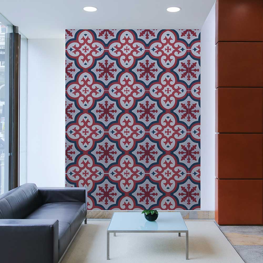 Lioness Tile Collection | Handcrafted Cement Tiles | Byzantine Chain