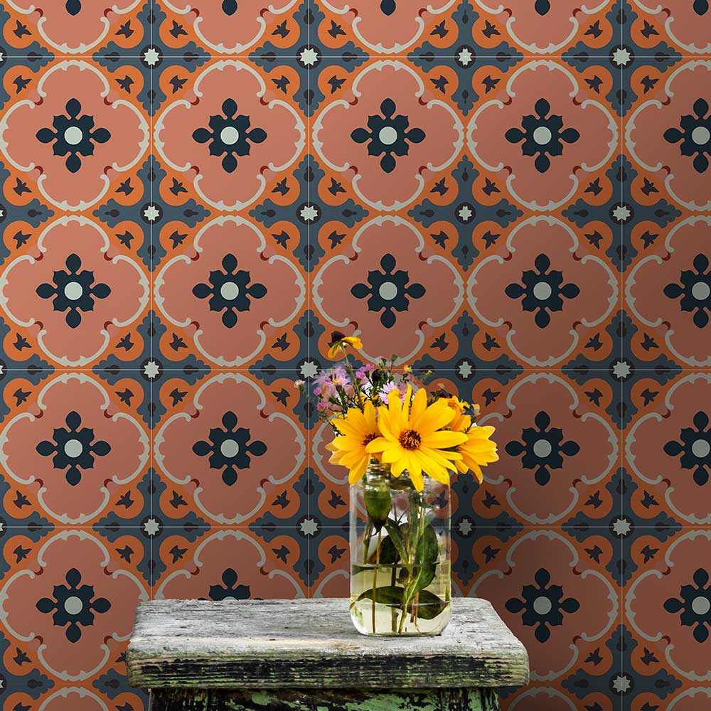 Lioness Tile Collection | Handcrafted Cement Tiles | Dove