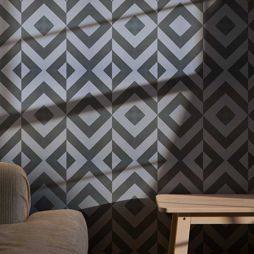 Lioness Tile Collection | Handcrafted Cement Tiles | Evening Silhouette