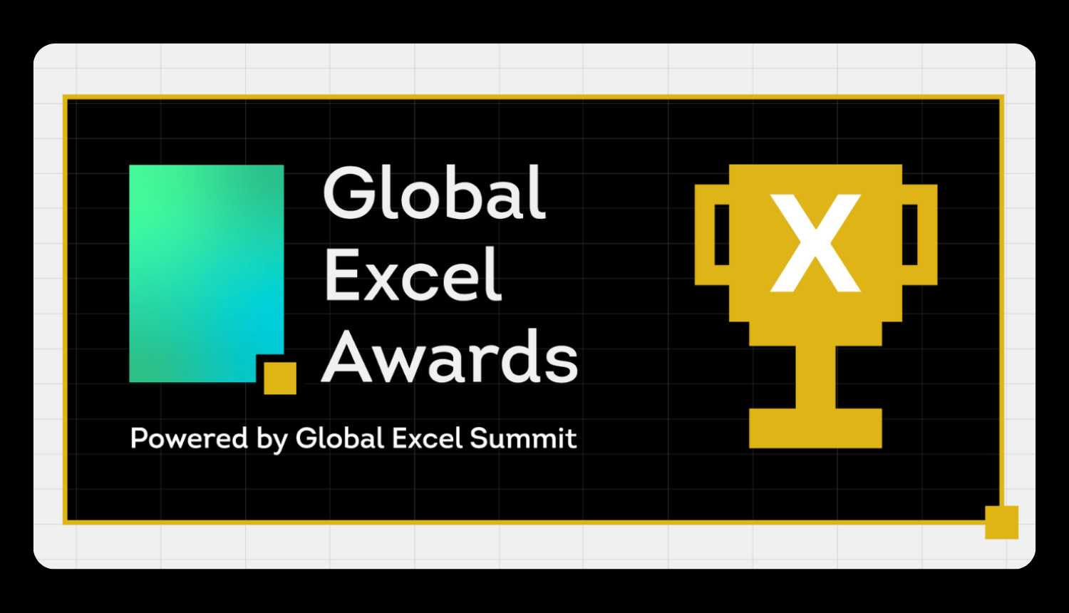 Global Excel Awards launches! | Global Excel Summit | Microsoft Excel ...