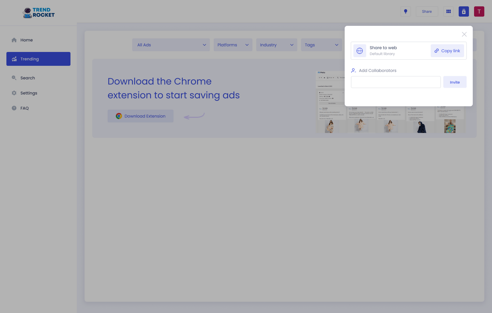Home - Chrome Extension