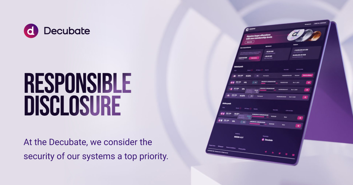 Responsible Disclosure