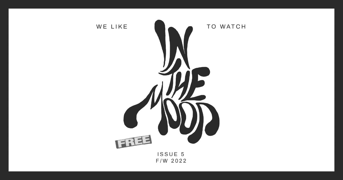 Issue 5 Index — In The Mood Magazine