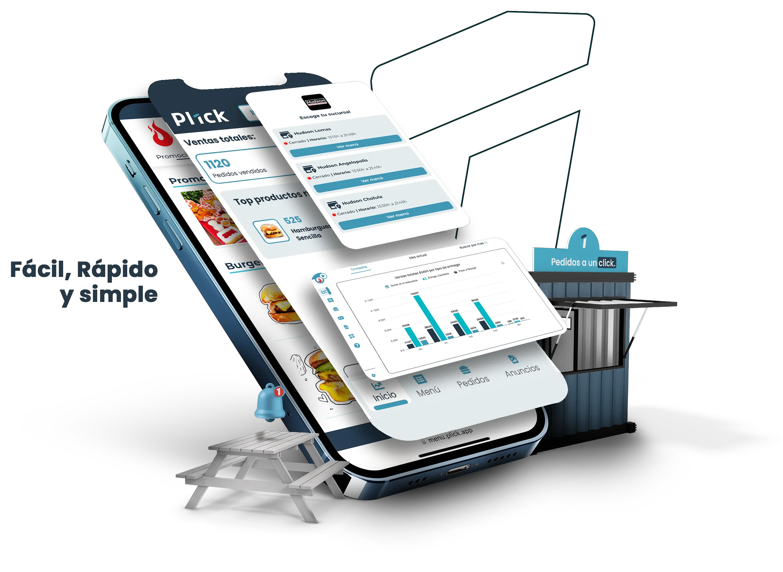 Plick - Tu menú digital con delivery SIN COMISIONES