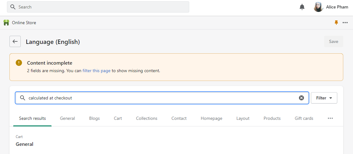 How to Remove Shipping Calculated at Checkout Shopify?