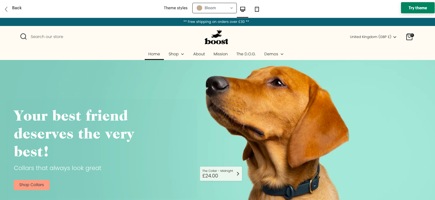 Shopify Boost Theme: A Detailed Review