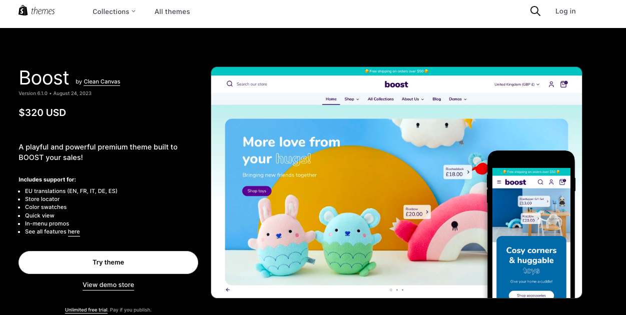 Shopify Boost Theme A Detailed Review