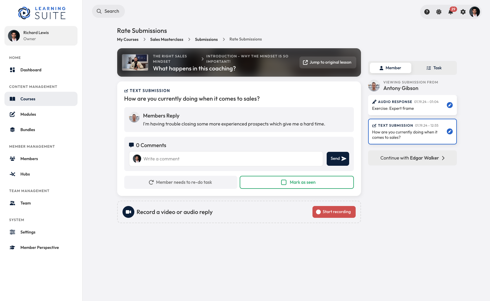 LearningSuite Website