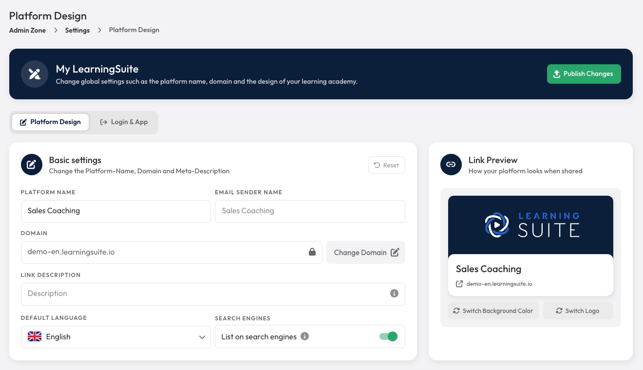 LearningSuite Website