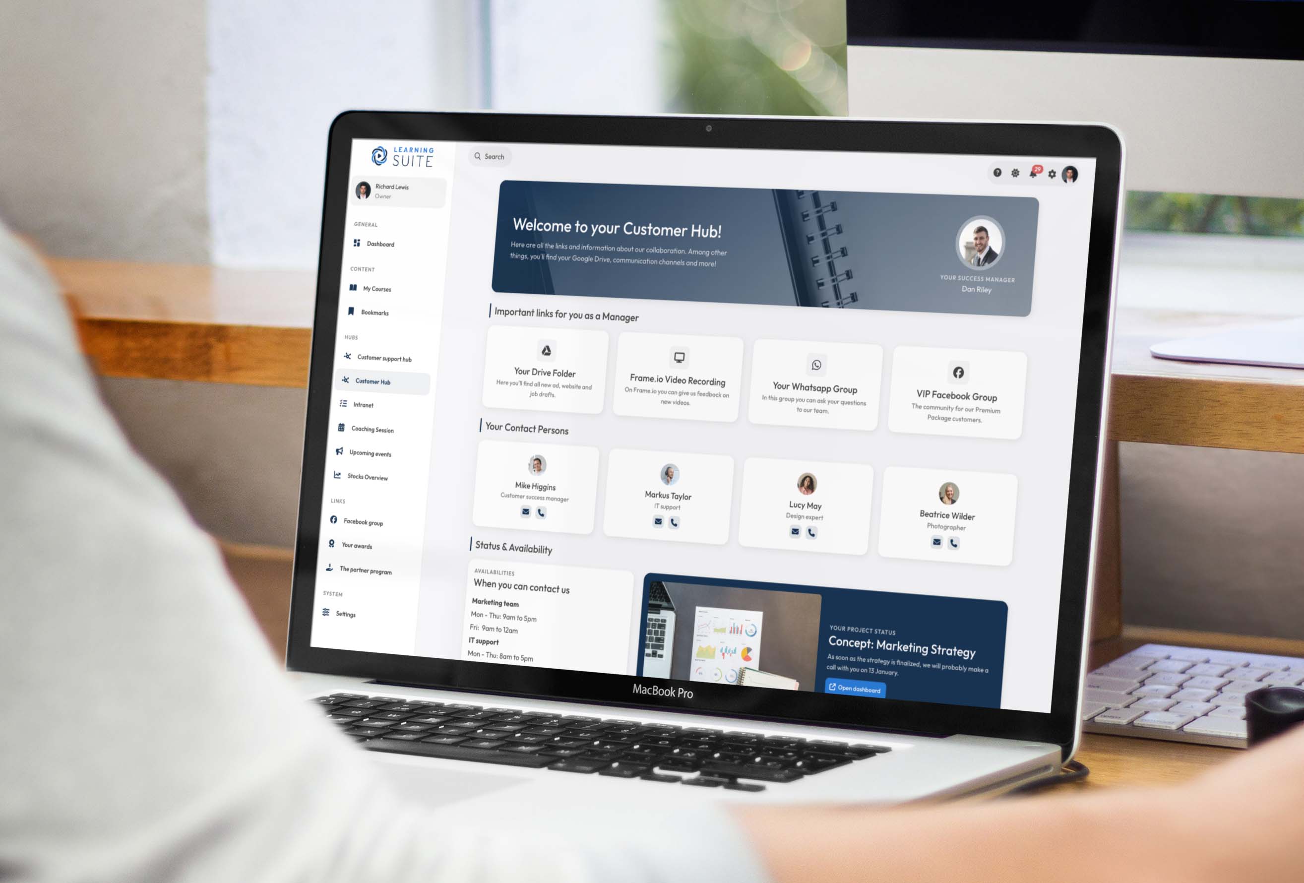 LearningSuite | Customer Onboarding for Agencies