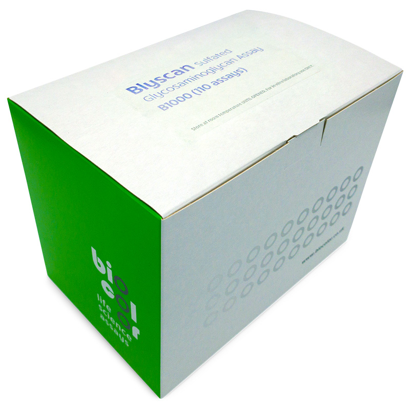 Blyscan™ - sulfated Glycosaminoglycan (sGAG) assay kit from Biocolor Ltd